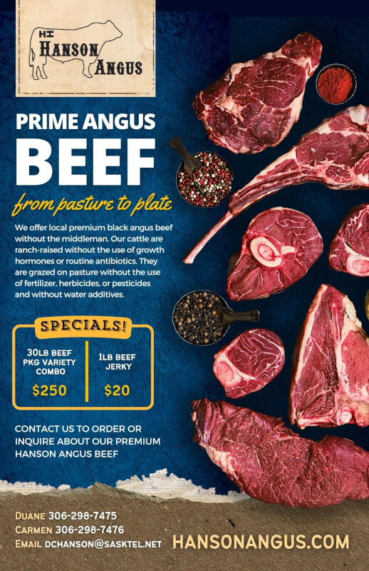 Hanson Angus – Registered Black Angus | Val Marie, Saskatchewan
